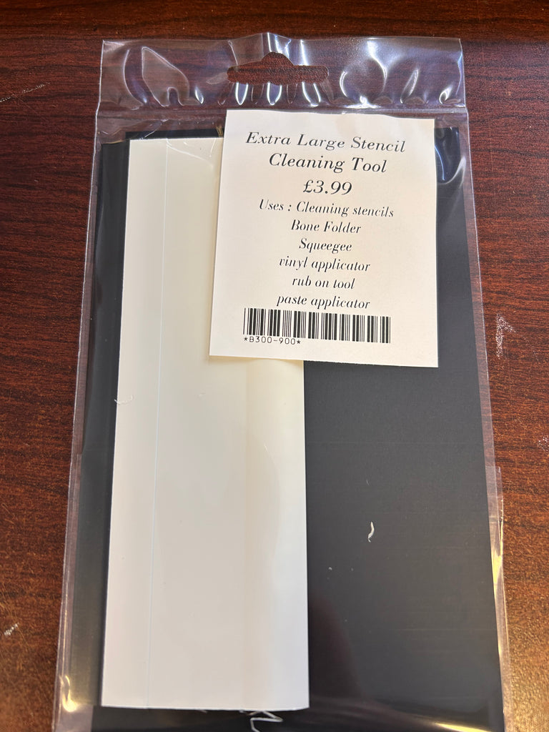 Extra large stencil cleaning tool / bone folder – Glitzcraft