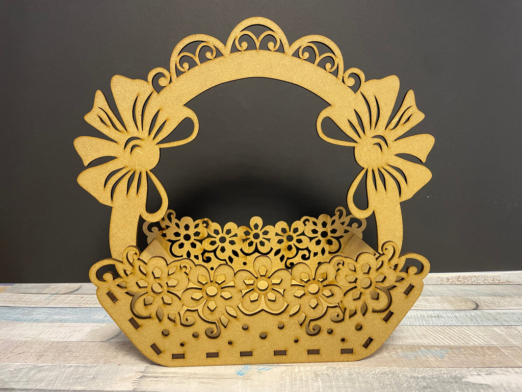 MDF EASTER Basket – Glitzcraft