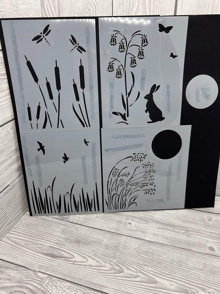 Nature stencil pack – Glitzcraft