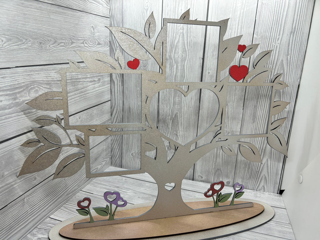 MDF photo frame tree – Glitzcraft