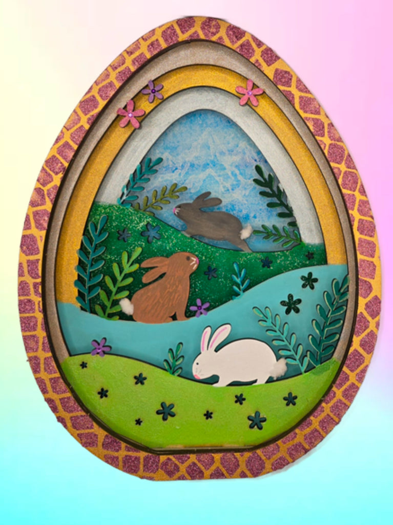 Finished Samples - MDF Layered Easter Egg – Glitzcraft