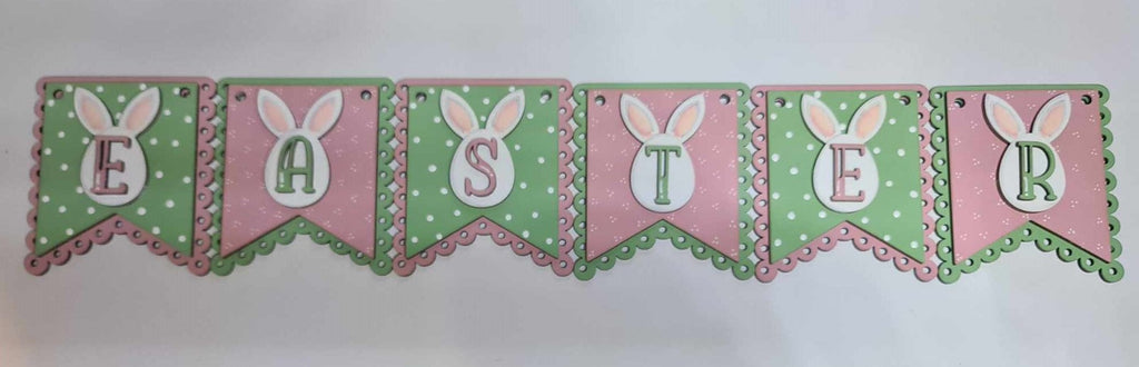 MDF Bunting - Easter or Spring – Glitzcraft