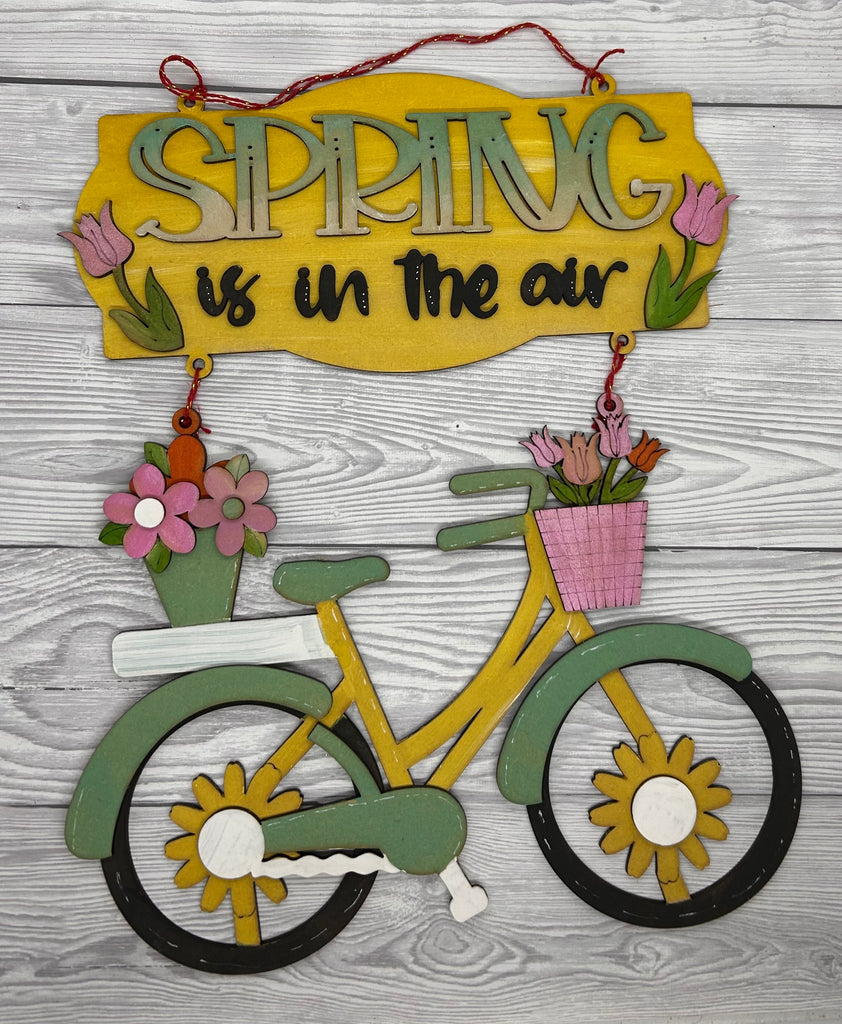 MDF Spring is in the Air Sign – Glitzcraft