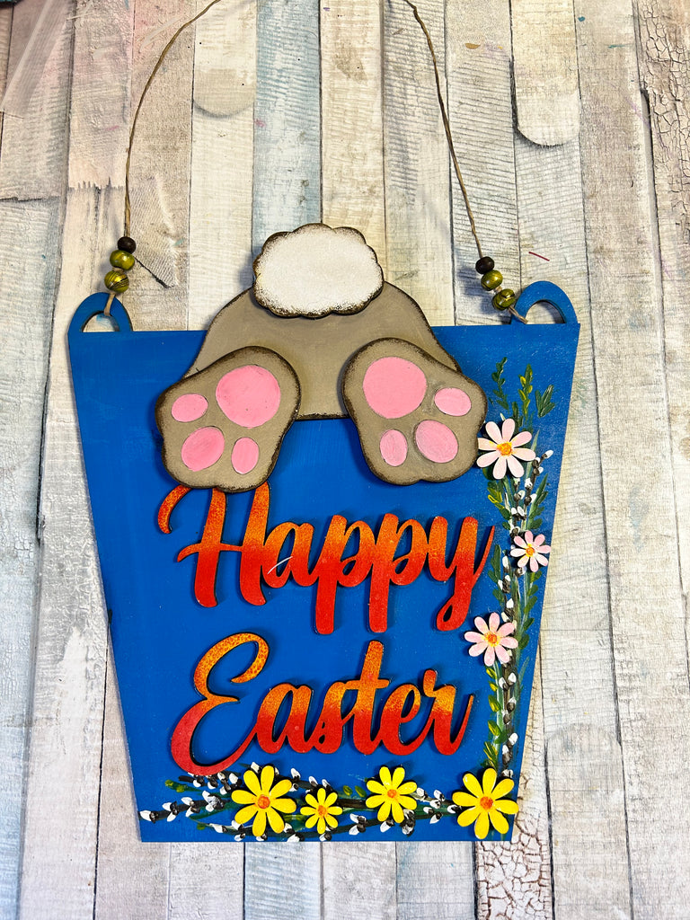 MDF Easter Bunny Bucket – Glitzcraft