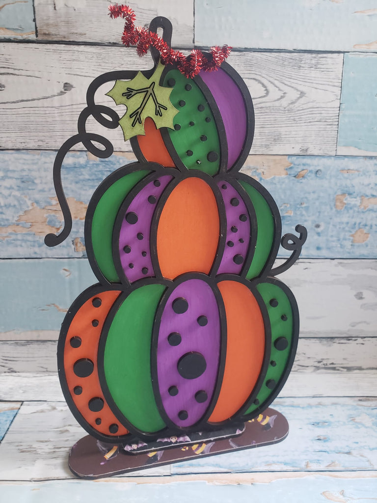MDF Pumpkin Patch stacking pumpkins – Glitzcraft