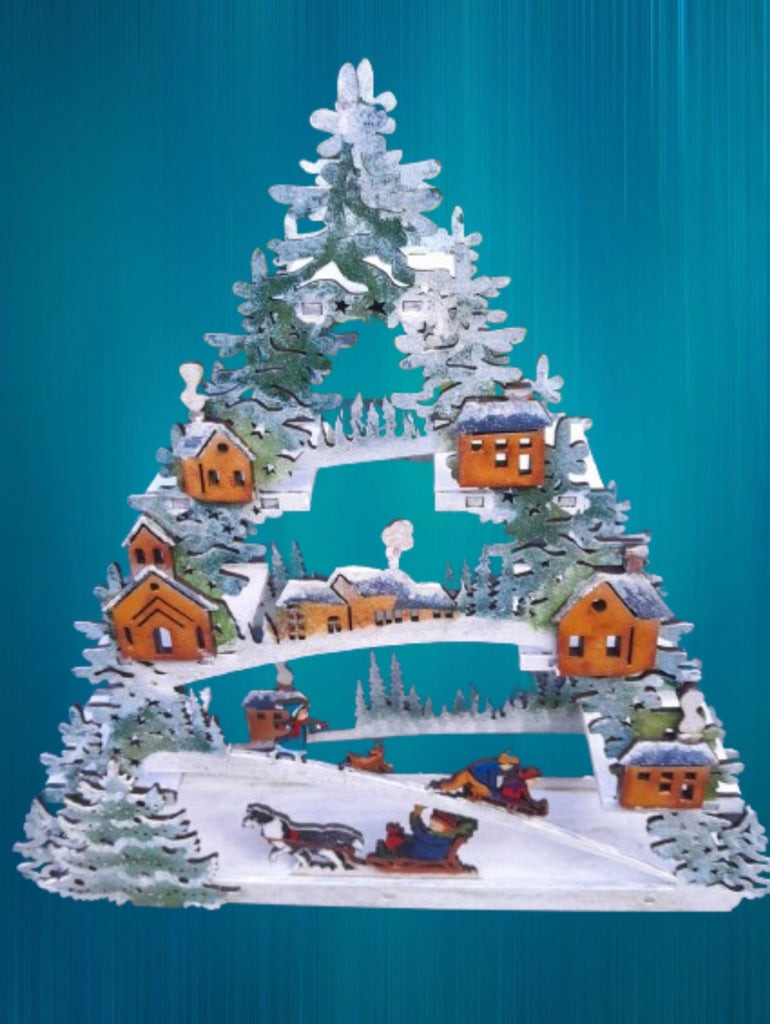 MDF Village Tree – Glitzcraft