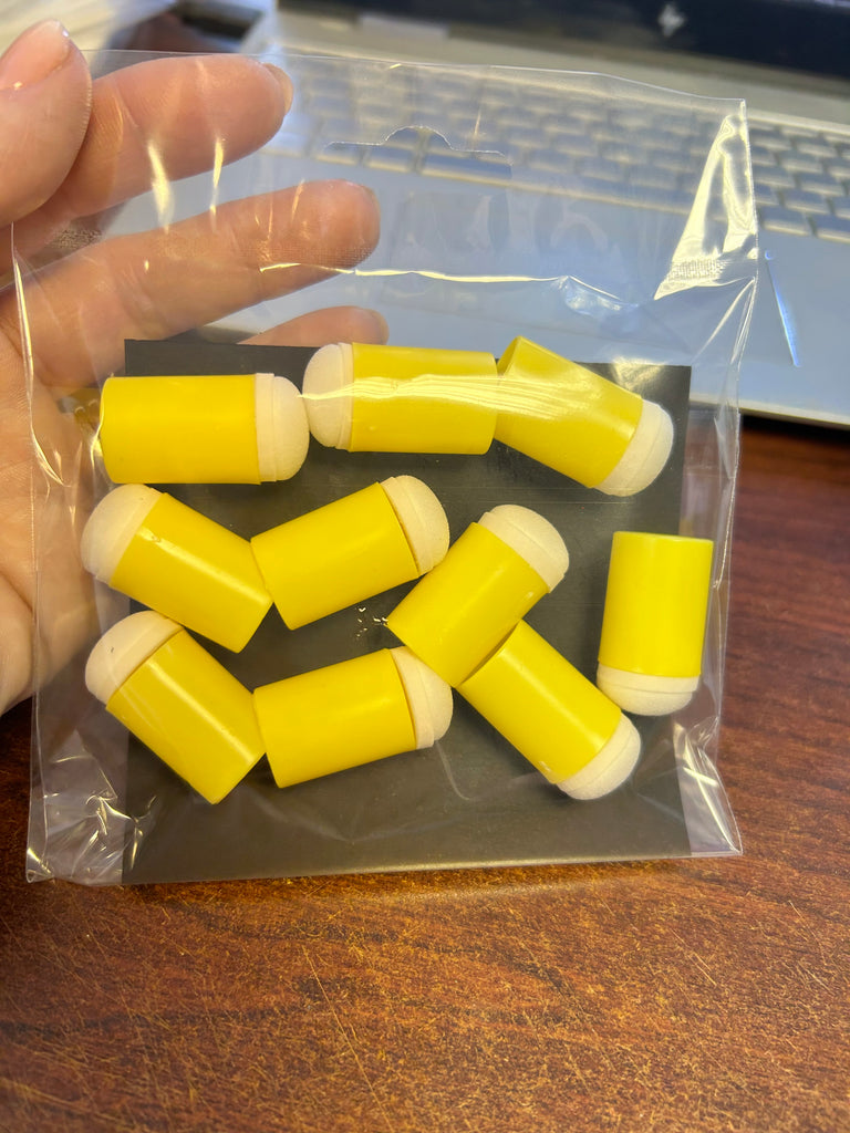 10 pk Finger Daubers - green or yellow – Glitzcraft