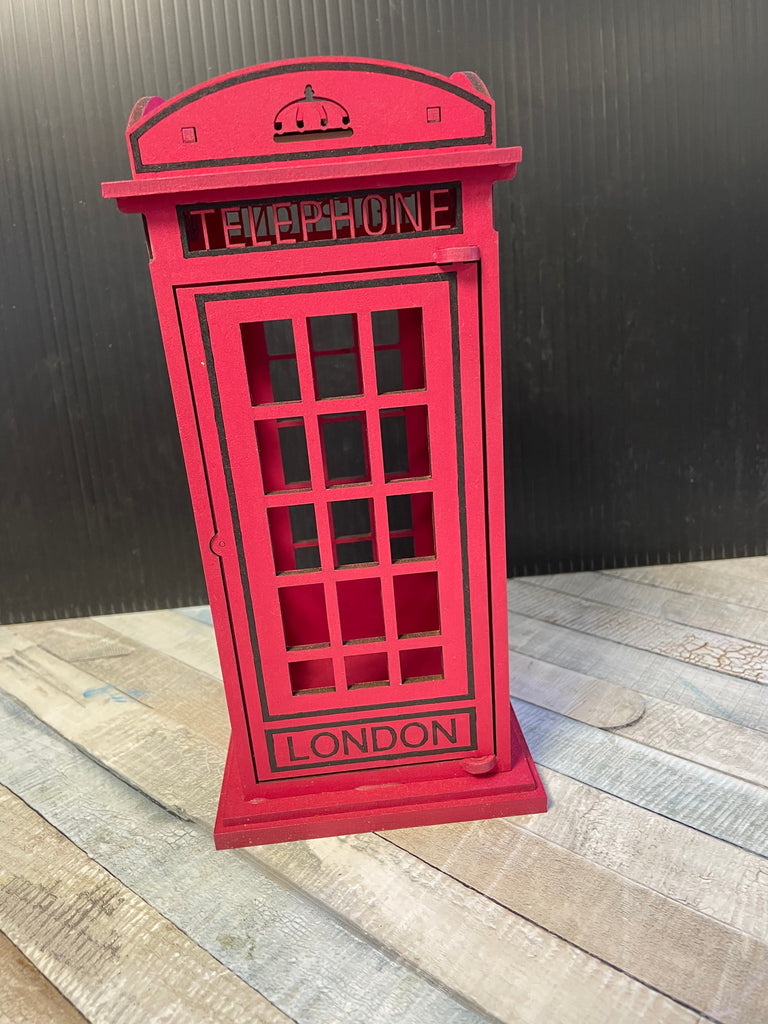 MDF Telephone Box Kit – Glitzcraft