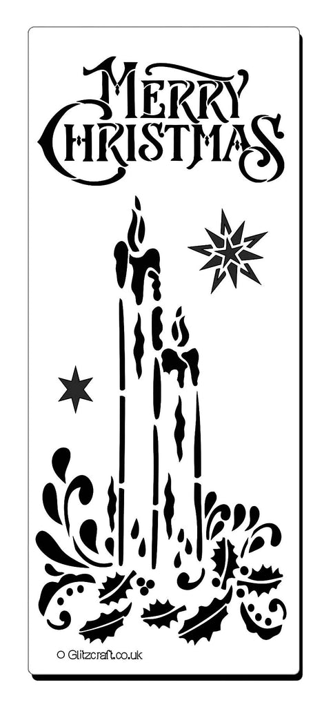 Merry Christmas Candles DL – Glitzcraft